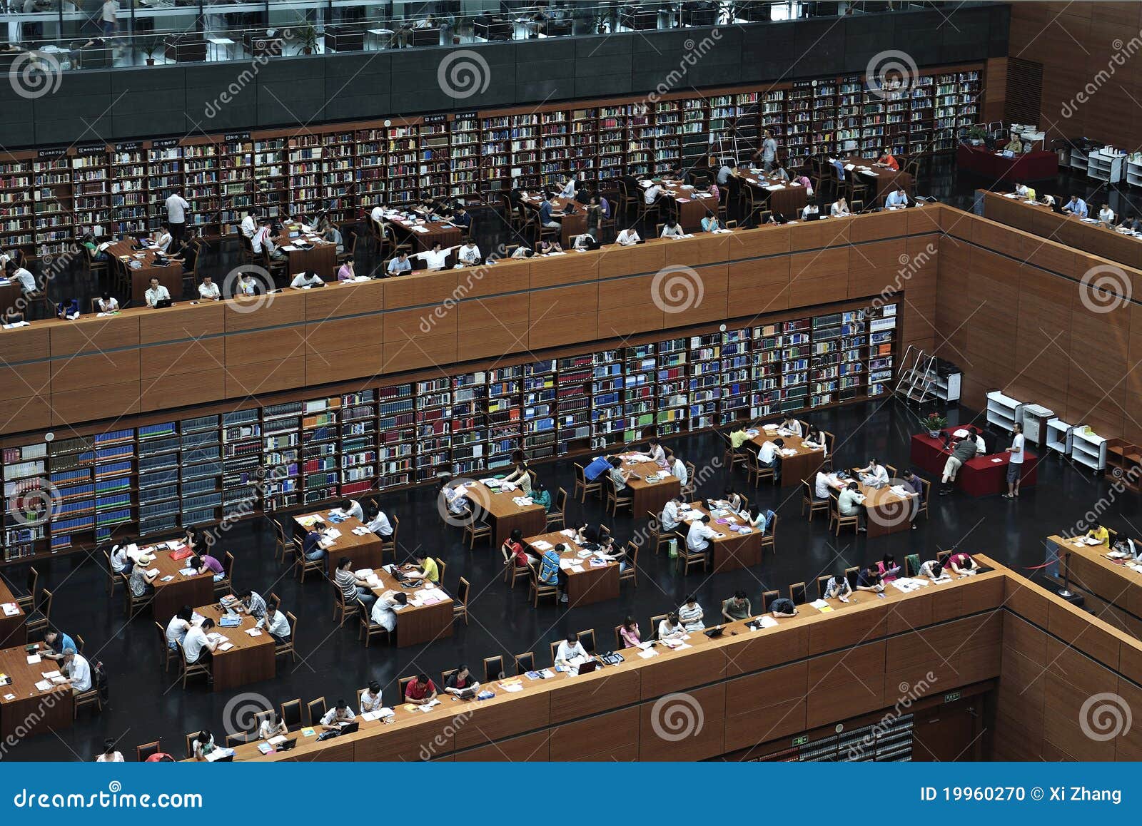 Bibliothek in Peking redaktionelles bild. Bild von asien - 19960270