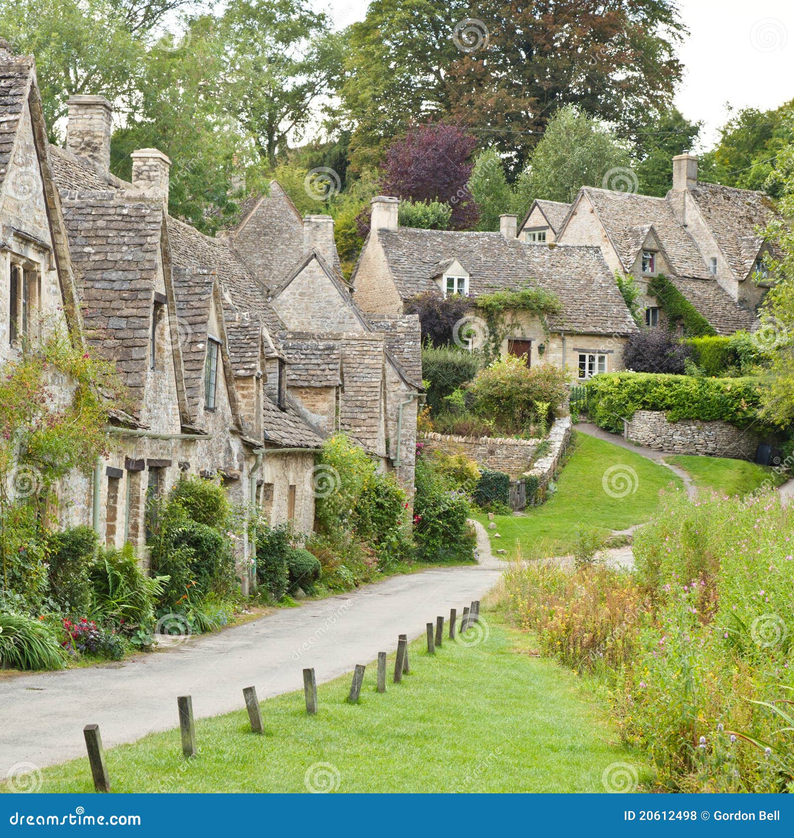 Bibury editorial stock photo. Image of cotswolds, traditional - 20612498