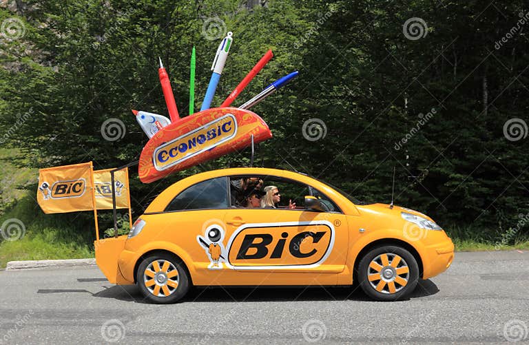 BIC car editorial stock image. Image of caravan, advertise - 22213054