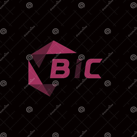 BIC Creative Minimalist Letter Logo. BIC Unique Vector Initials ...