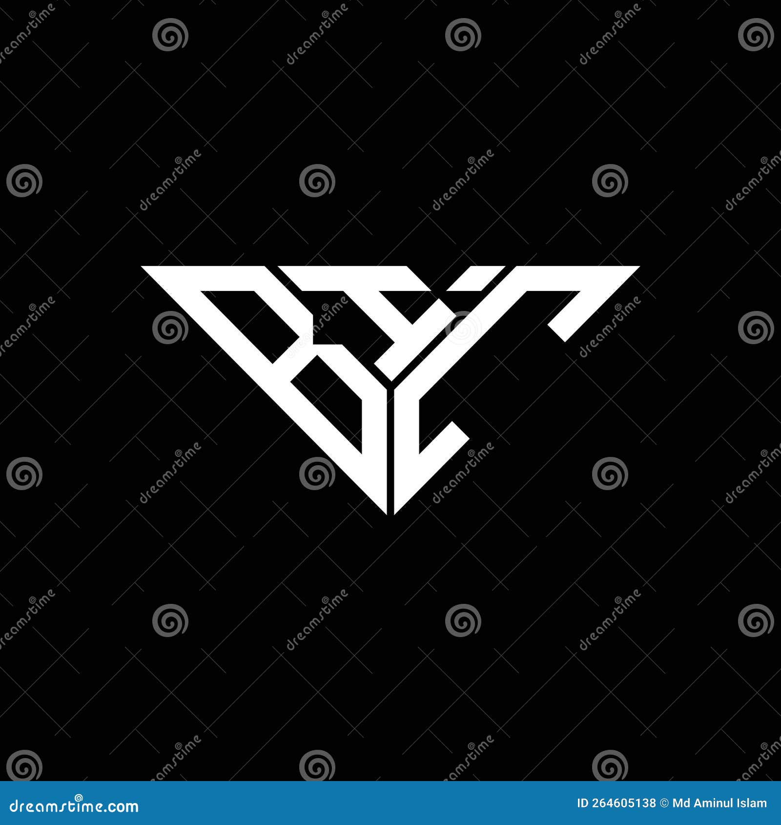 BIC Letter Logo Creative Design With Vector Graphic, | CartoonDealer ...