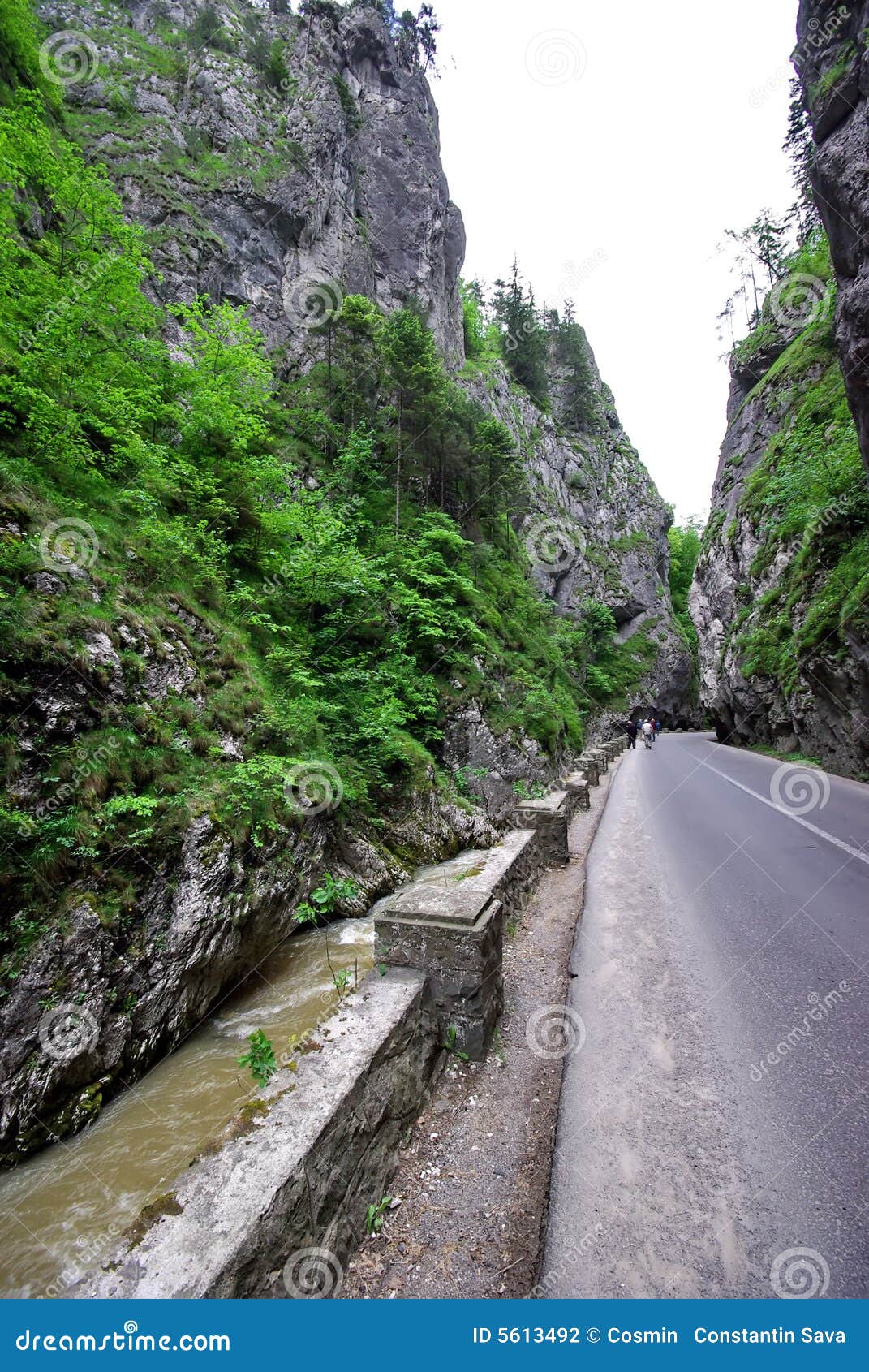 Bicaz gorges stock photo. Image of river, people, romania - 5613492