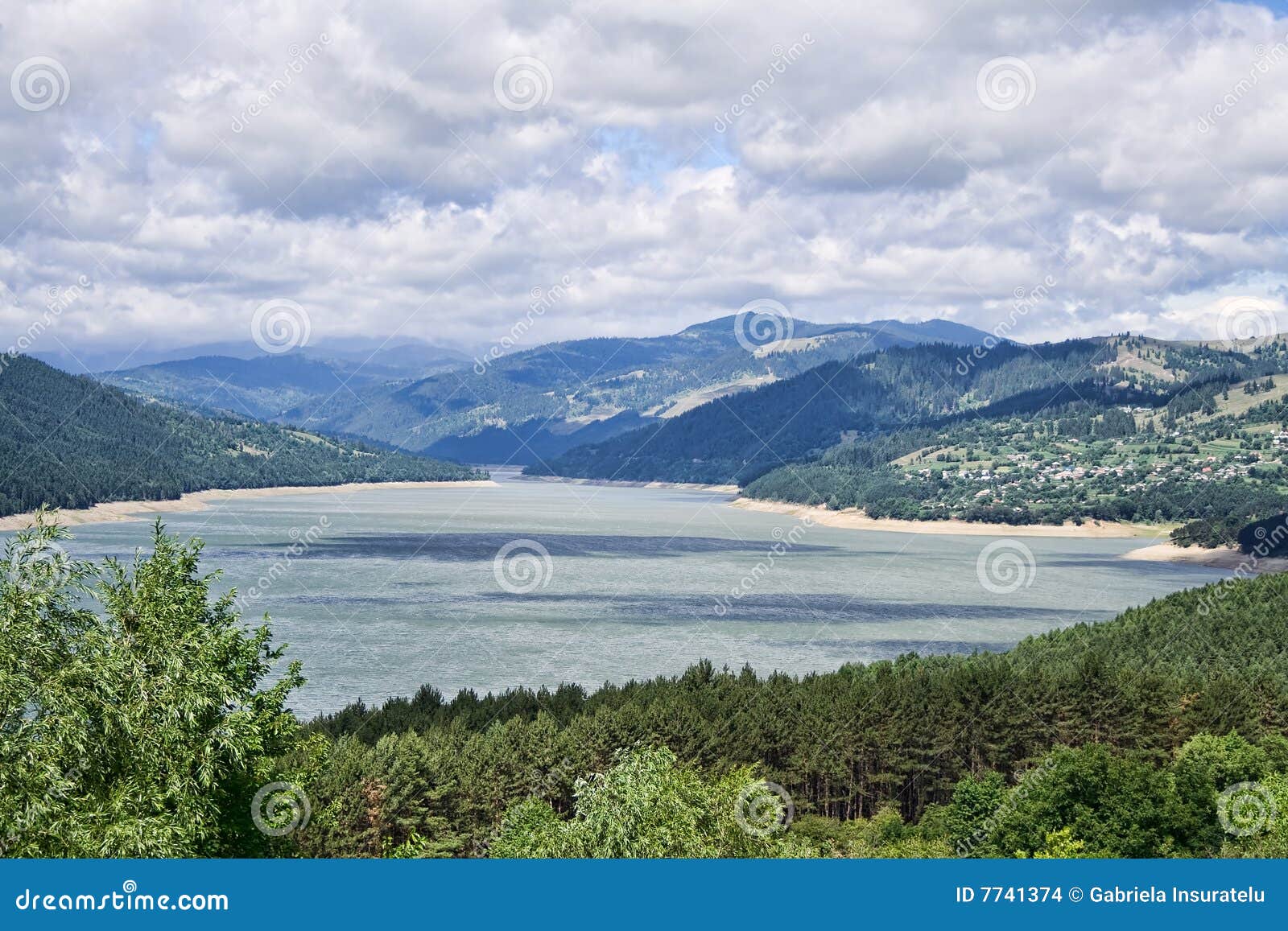 Bicaz Lake stock photo. Image of romania, landscape, nature - 7741374