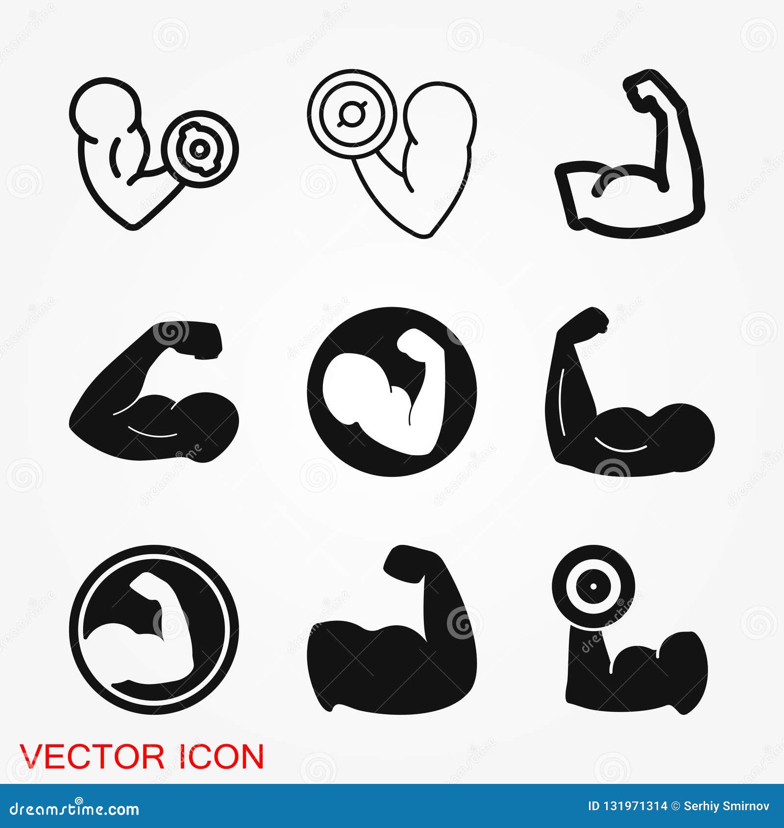 Strength Icon Vector