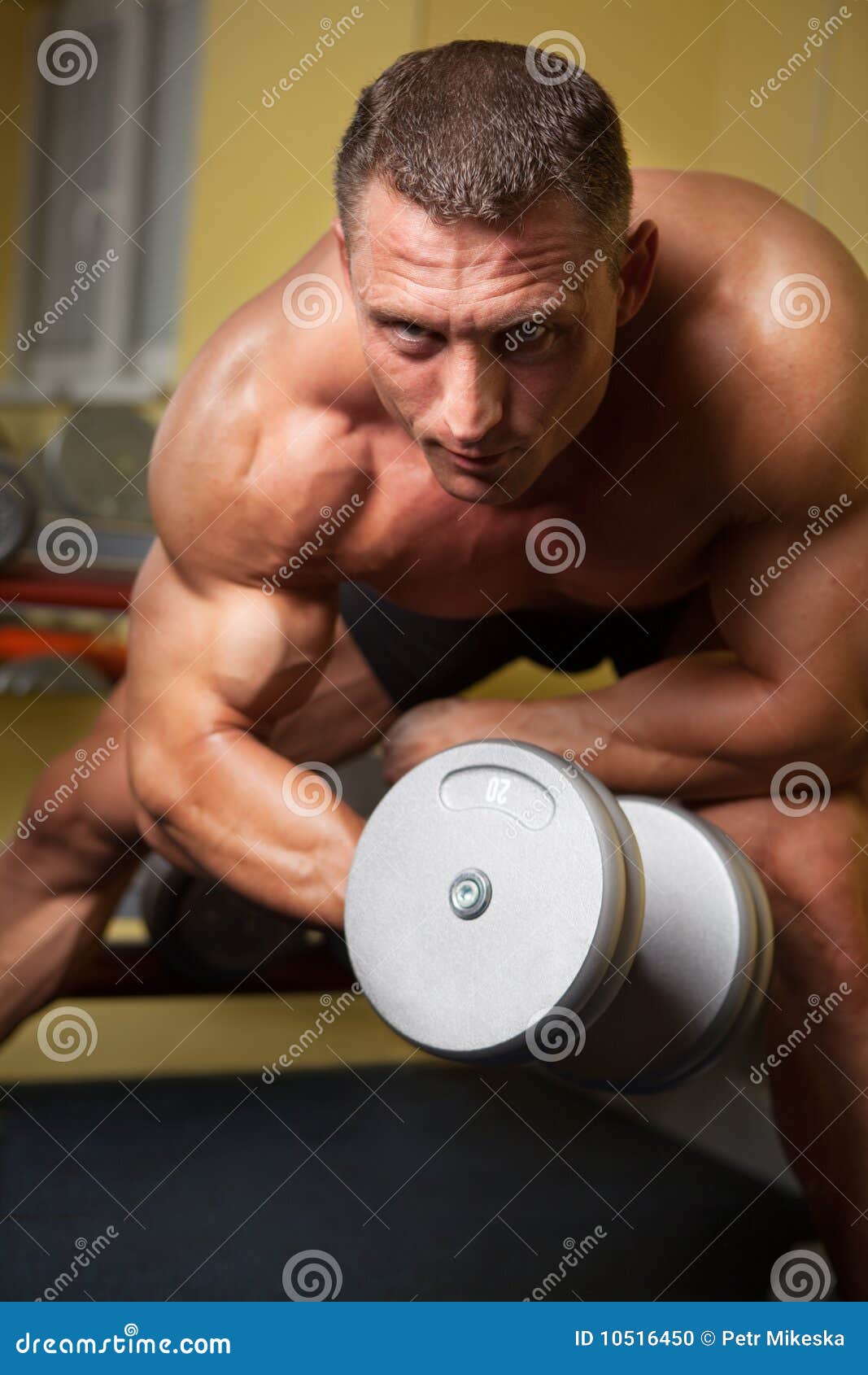Biceps Shot of a Strong Man Stock Photo - Image of human, athletic ...