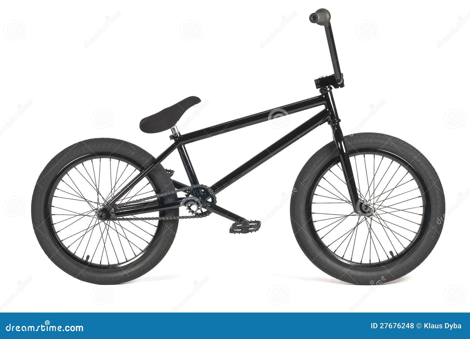 Bicicleta preta do bmx foto de stock. Imagem de freio - 27676248