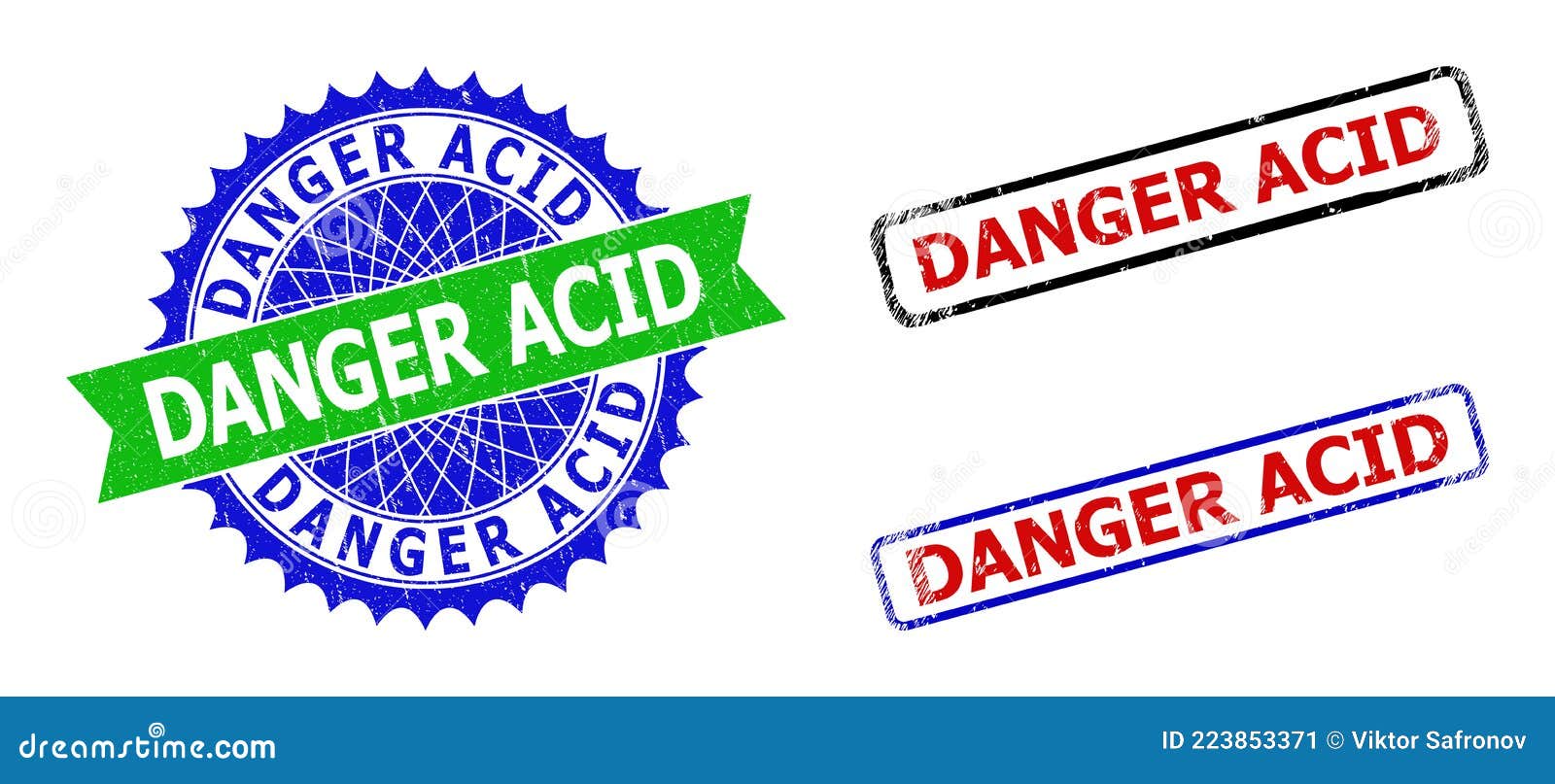 Danger Acid Warning Pictogram Cartoon Vector | CartoonDealer.com #93339185