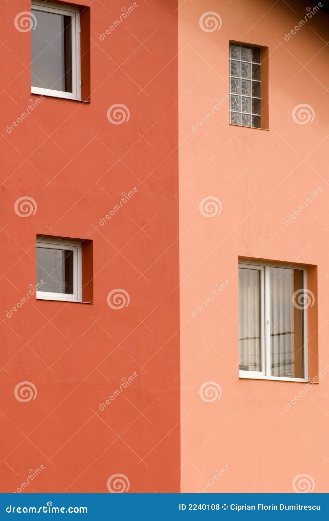 Bicolor wall stock photo. Image of wall, glass, architecture - 2240108