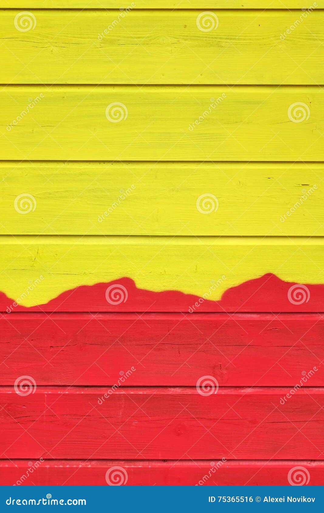 Bicolor Yellow Red Wood Paneling Texture Background with Abstra Stock ...