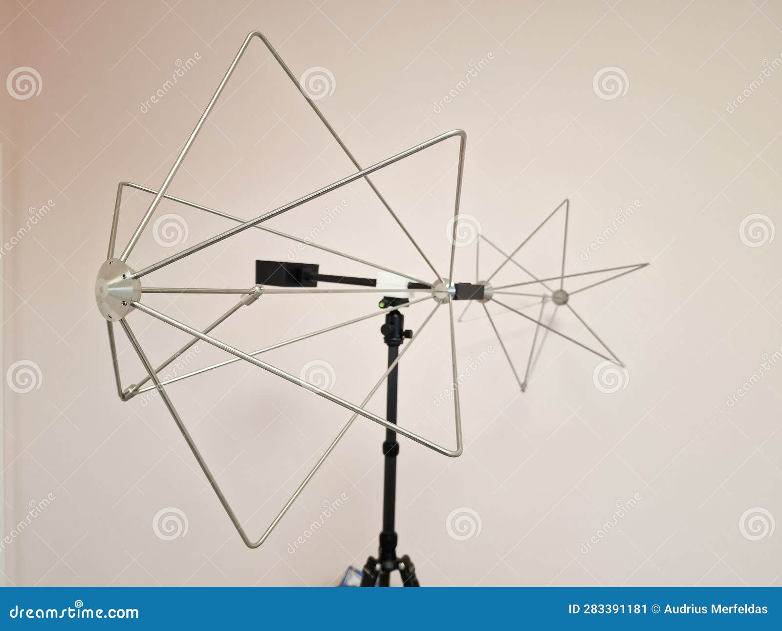 Biconical EMC Antenna For Precompliance Testing Stock Photo ...