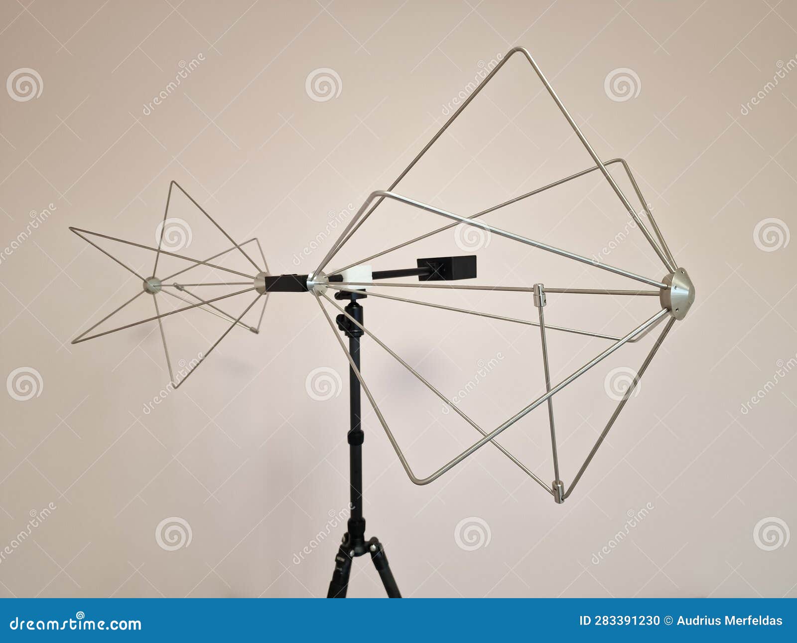 Biconical EMC Antenna For Precompliance Testing Stock Photo ...
