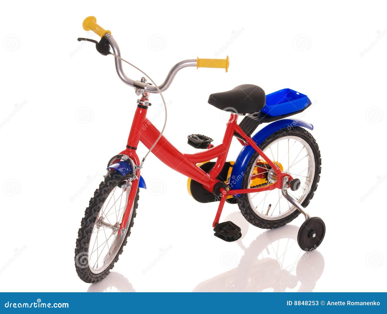 Bicycle. stock image. Image of blue, cycle, learning, childhood - 8848253
