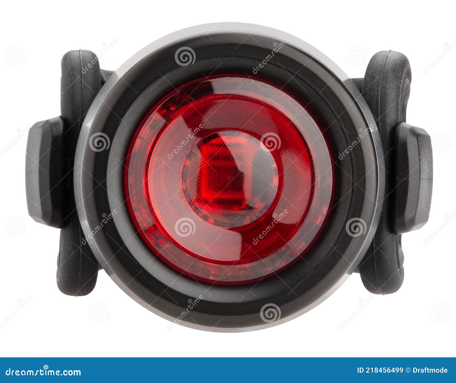 Bicycle back light stock image. Image of reflector, accessory - 218456499