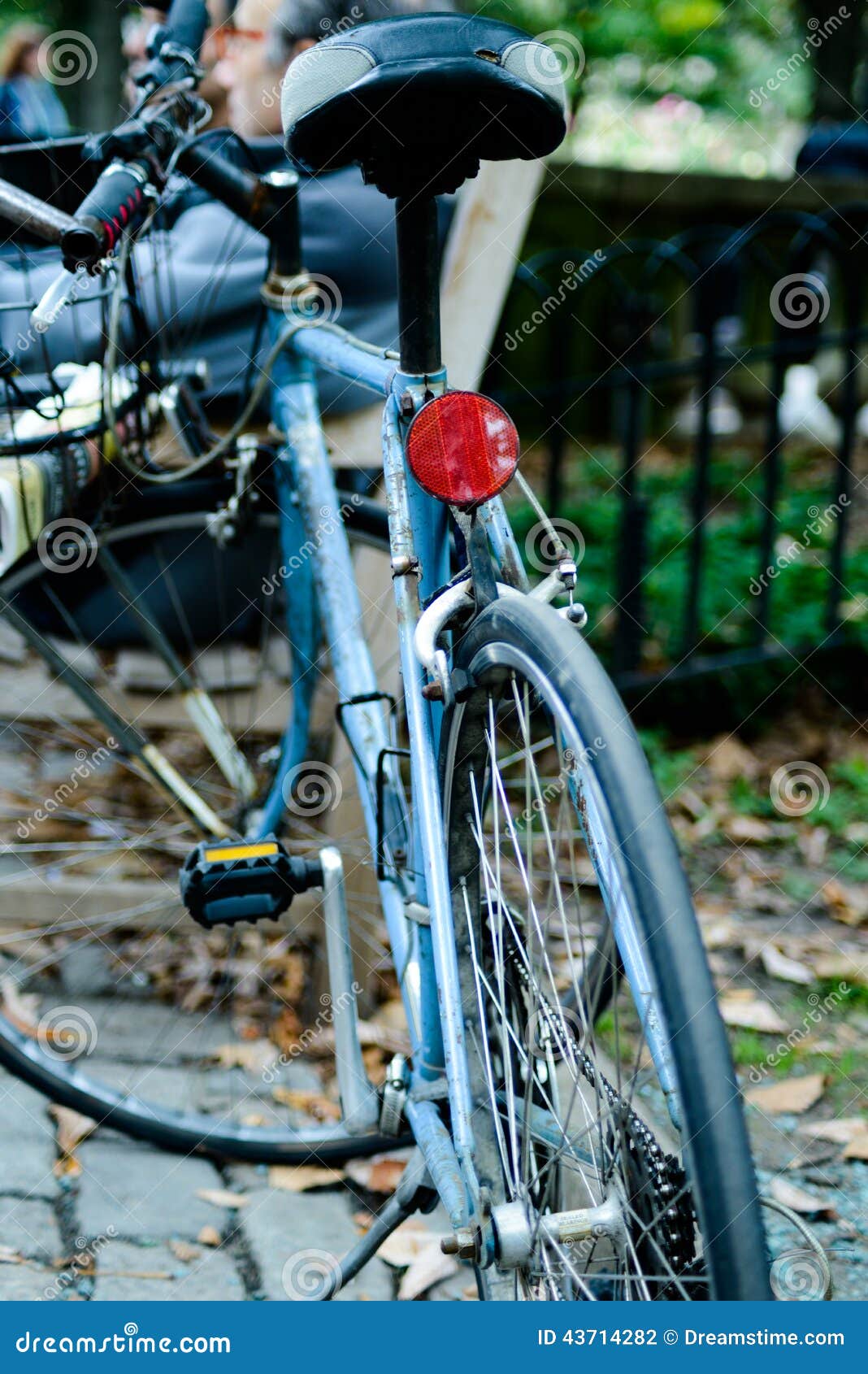 Bicycle from Behind stock photo. Image of philly, rear - 43714282