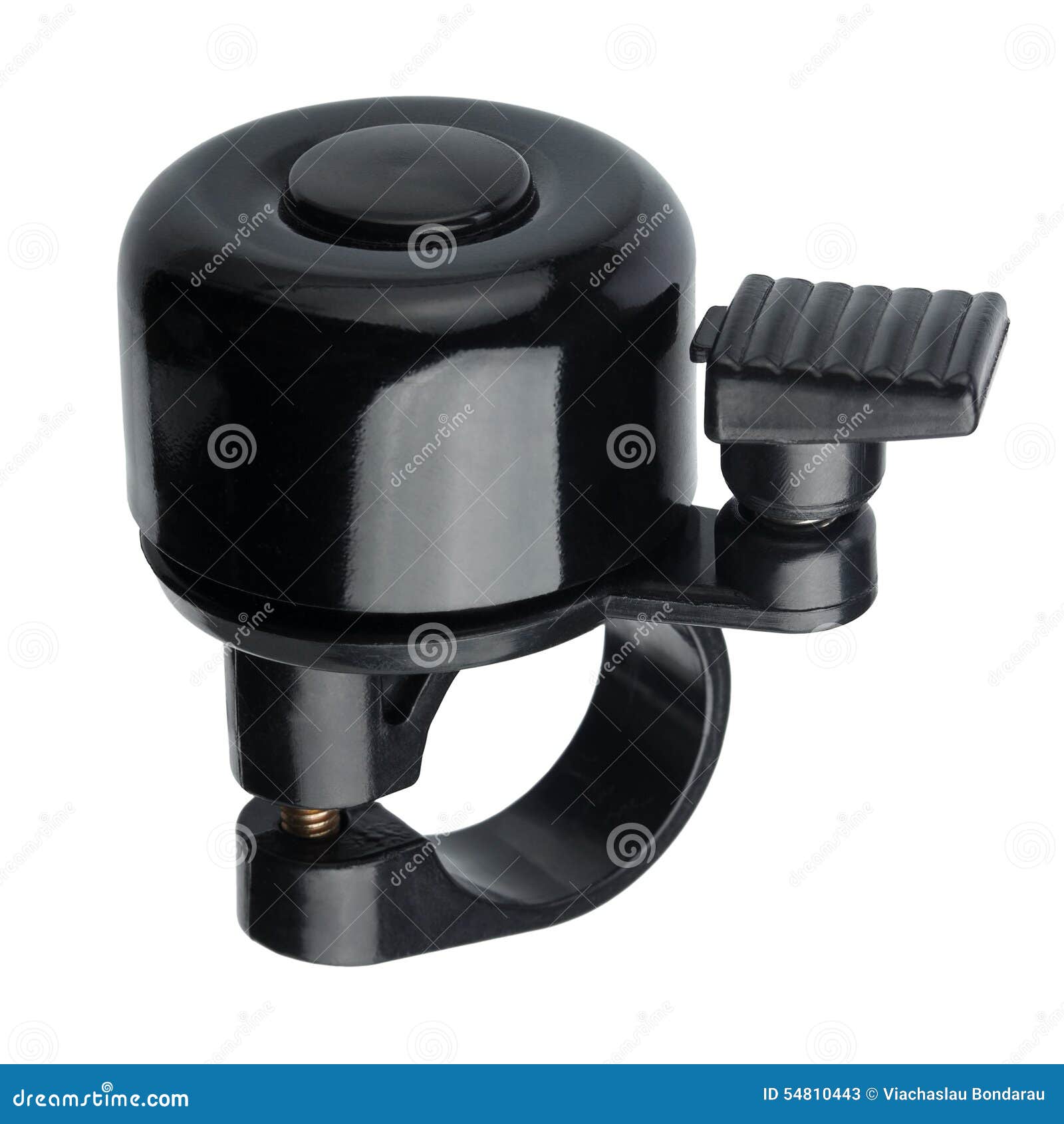 Bicycle bell stock image. Image of circular, shiny, spare - 54810443