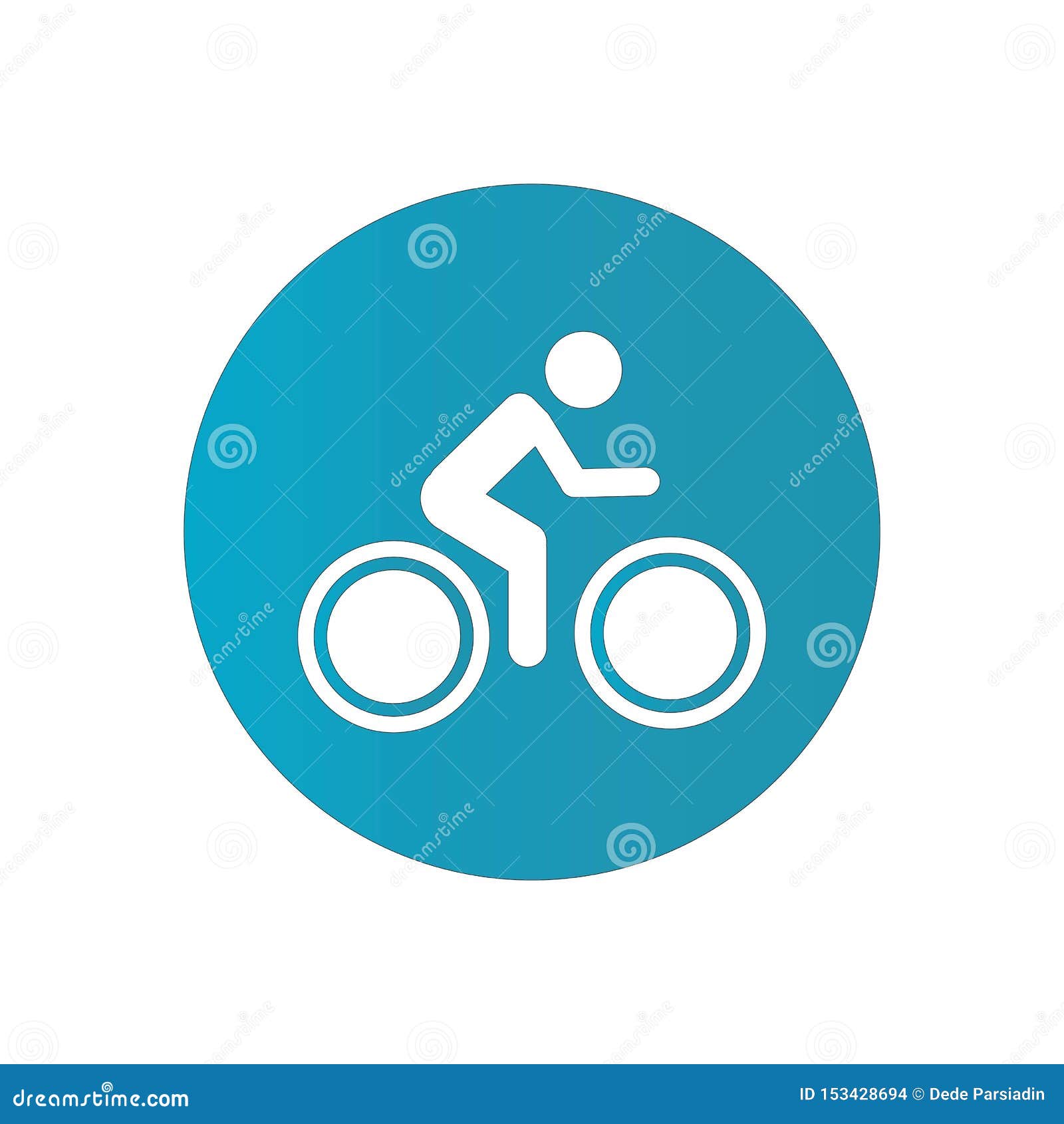 Bicycle stock vector. Illustration of work, bicyclist - 153428694