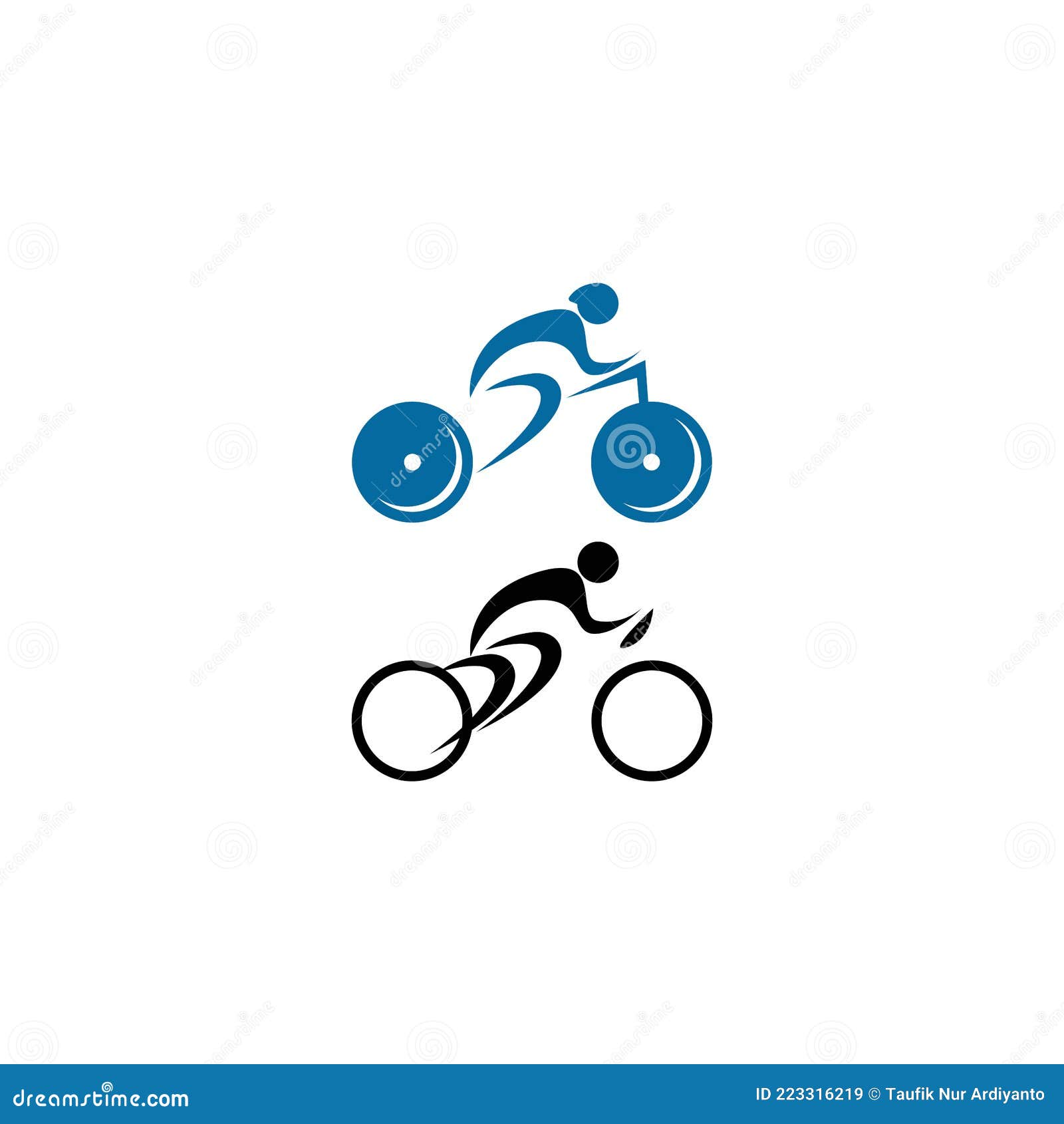 Bicycle. Bike Icon Logo Design Vector. Cycling Concept Template Stock ...