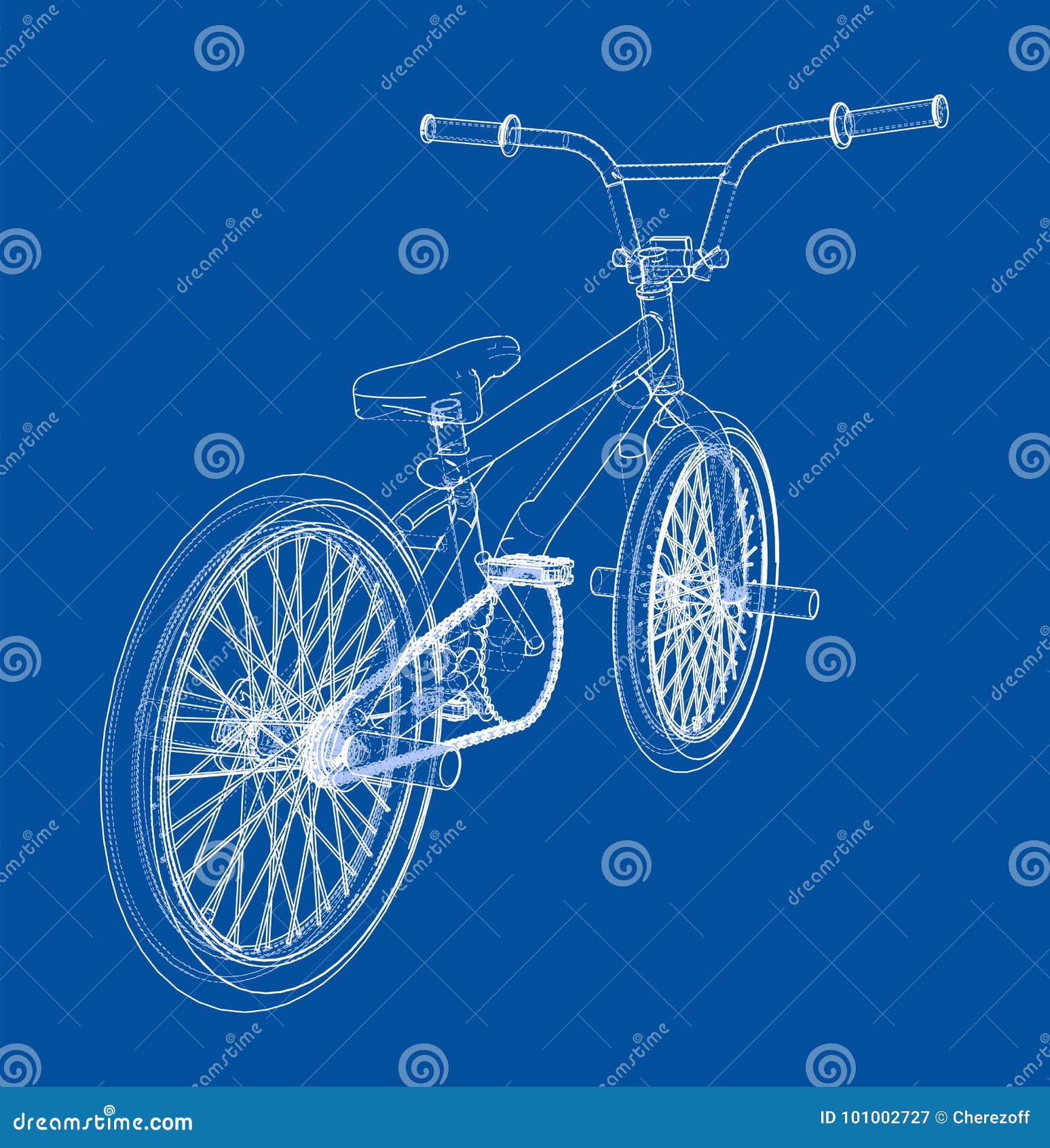 Bicycle bmx. Vector stock vector. Illustration of brake - 101002727