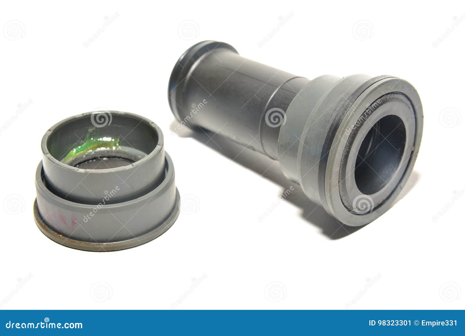 Bicycle bottom bracket stock image. Image of crankset - 98323301