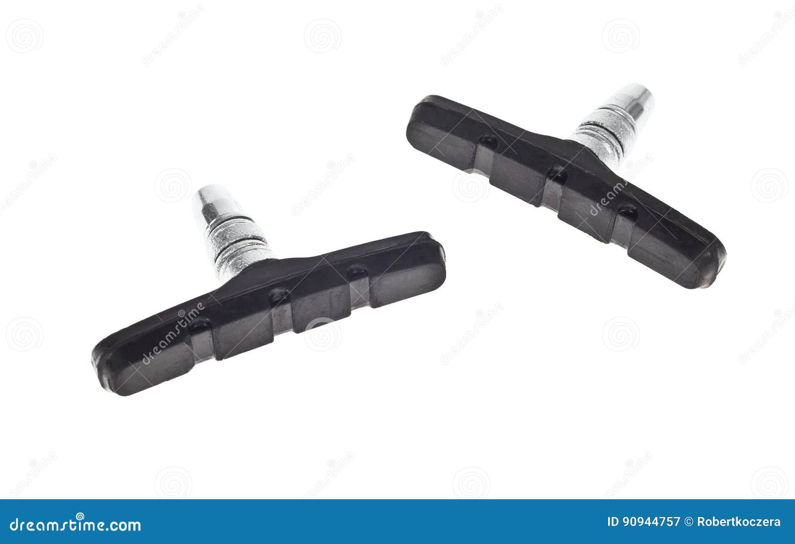 Bicycle brake pad isolated stock image. Image of metal - 90944757