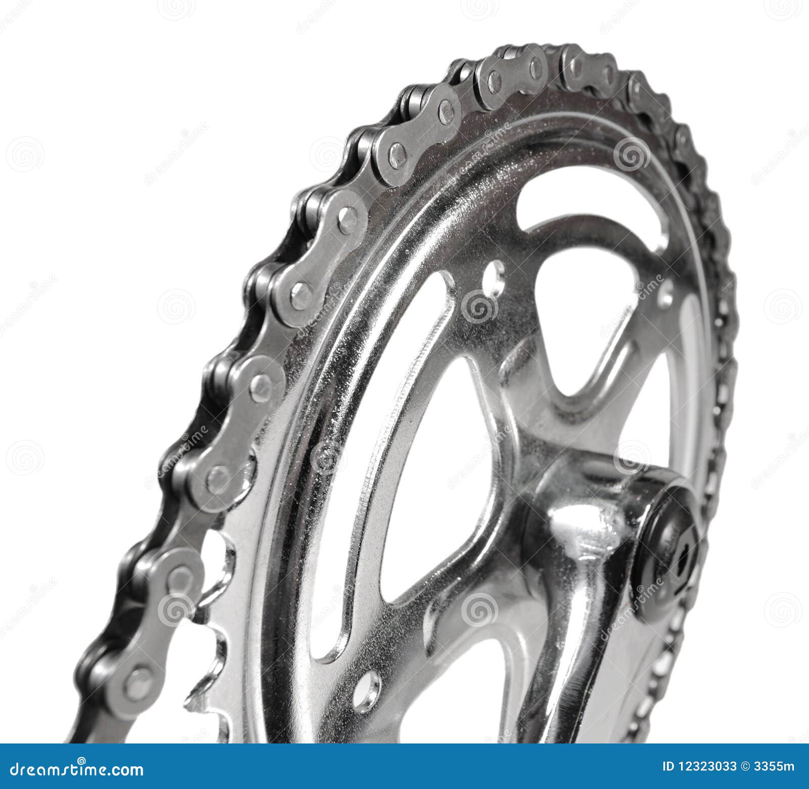 Bicycle Chain stock image. Image of link, frame, equipment - 12323033