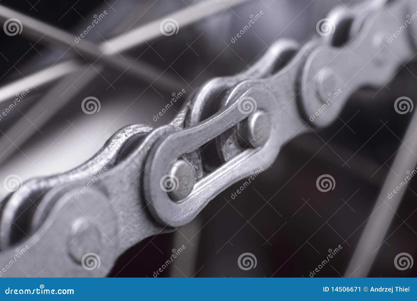 Bicycle chain stock image. Image of link, cycle, strength - 14506671