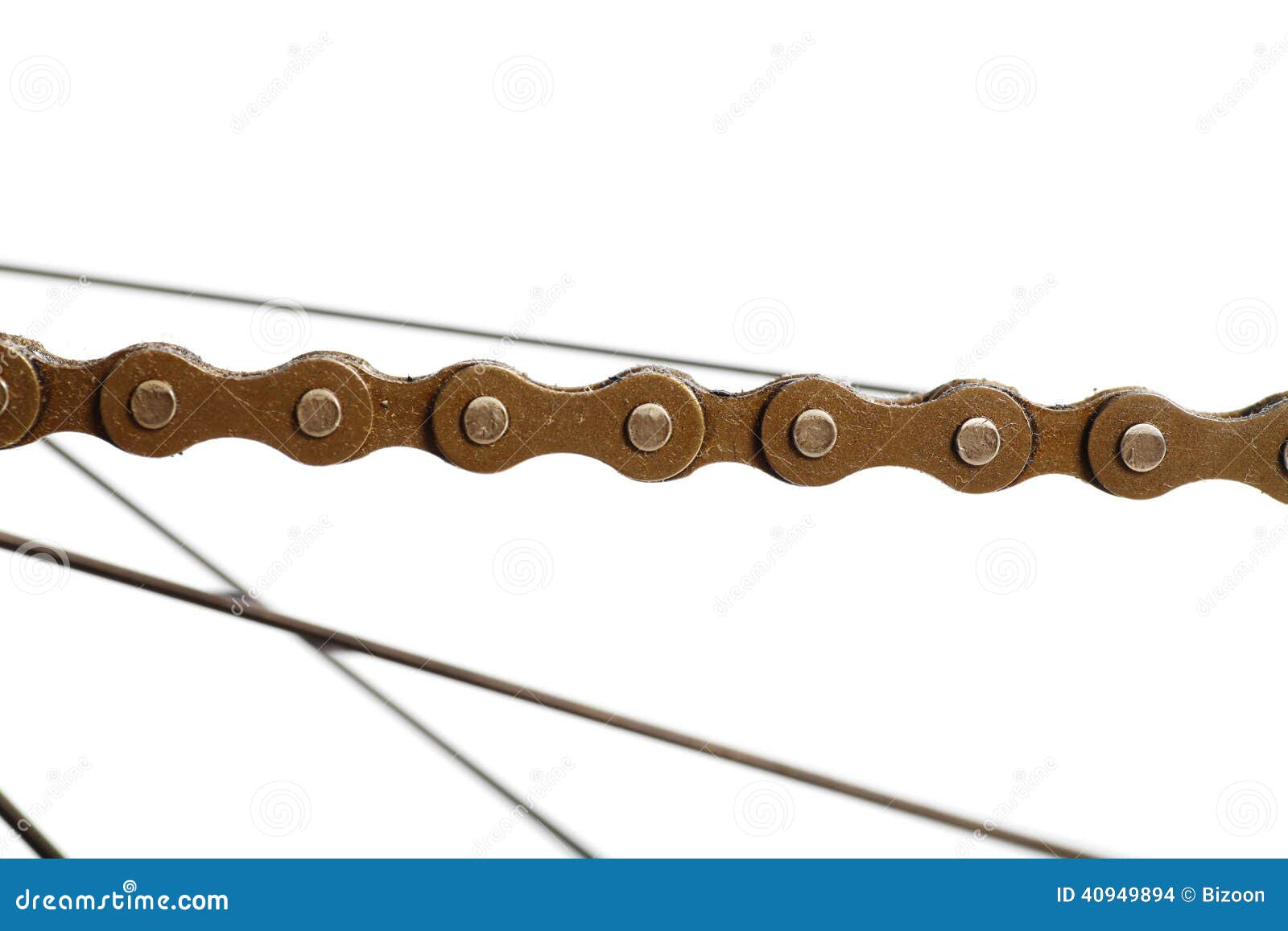 Bicycle chain stock photo. Image of component, cycle - 40949894