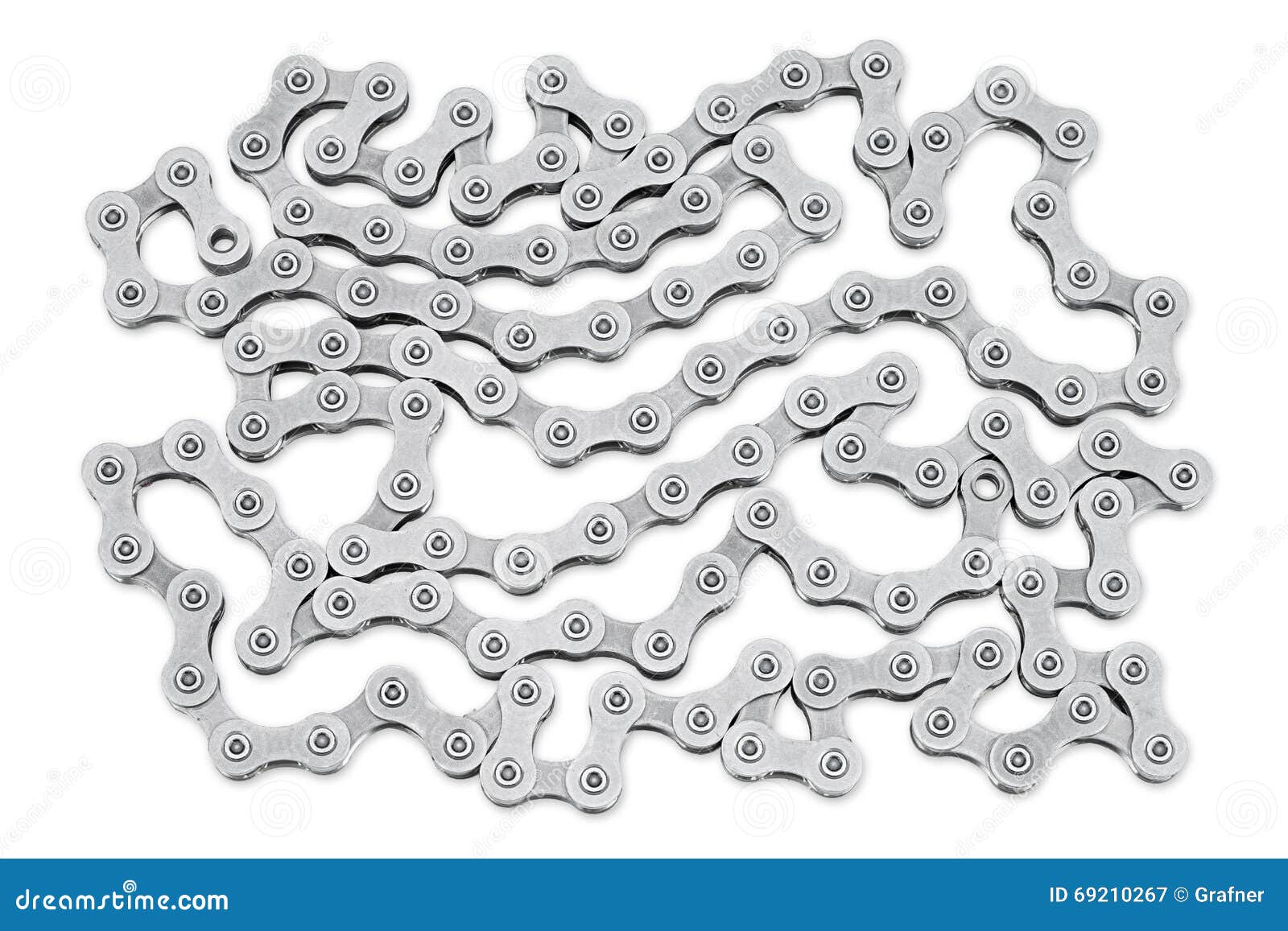 Bicycle chain stock image. Image of cycling, alloy, industrial - 69210267