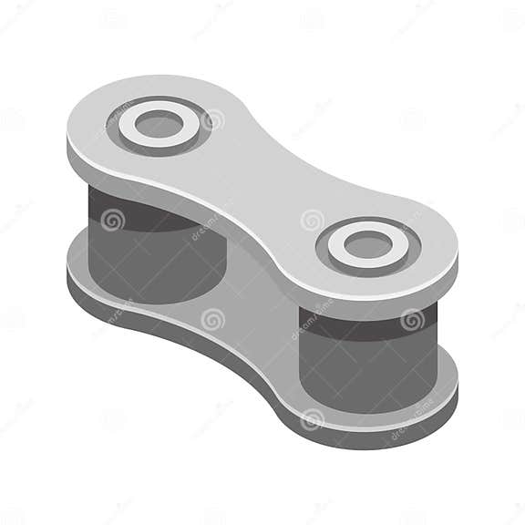 Bicycle Chain Link Composition Stock Vector - Illustration of bike ...