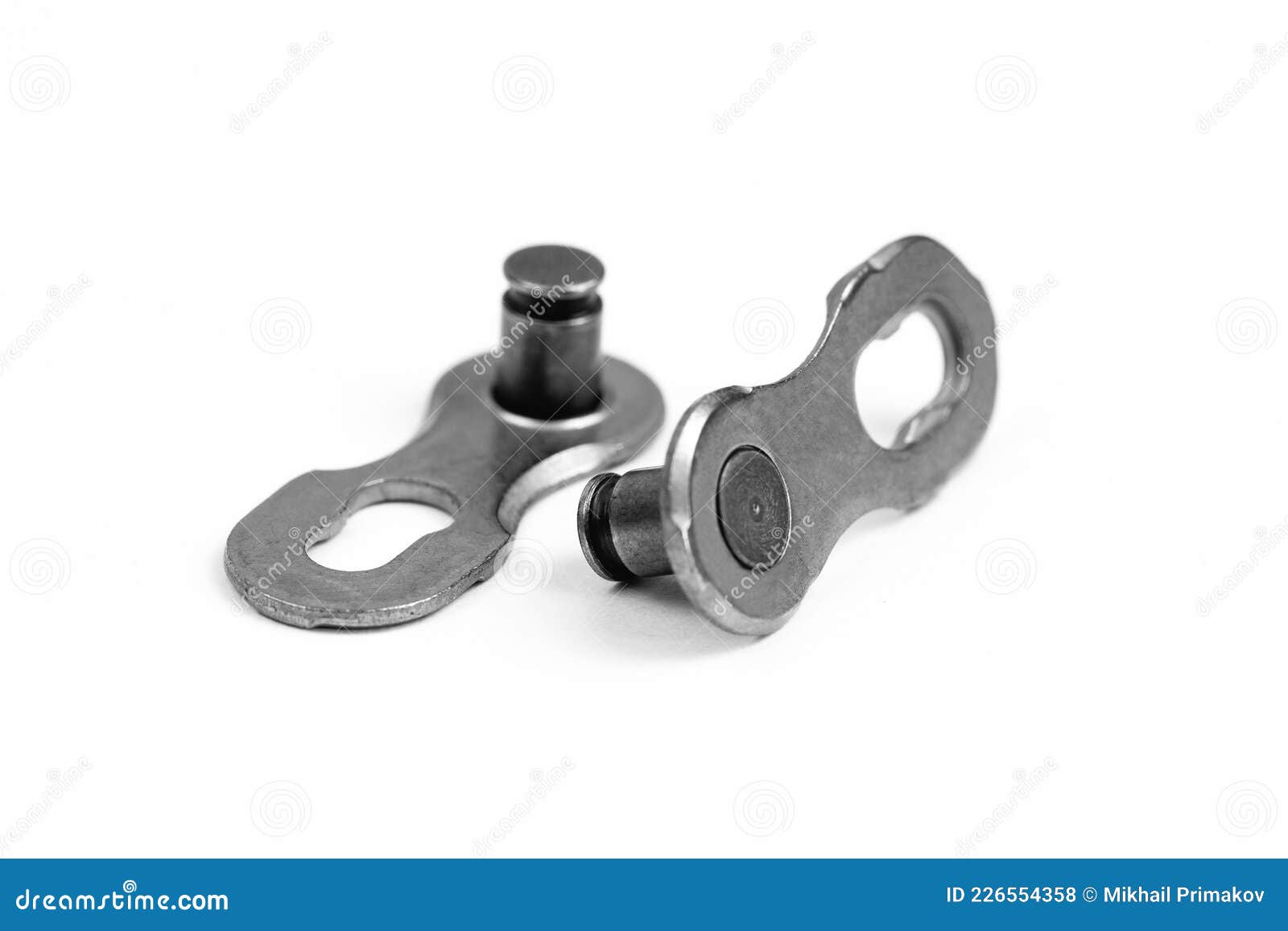 Bicycle Chain Connector or Missing Link Stock Photo - Image of ...