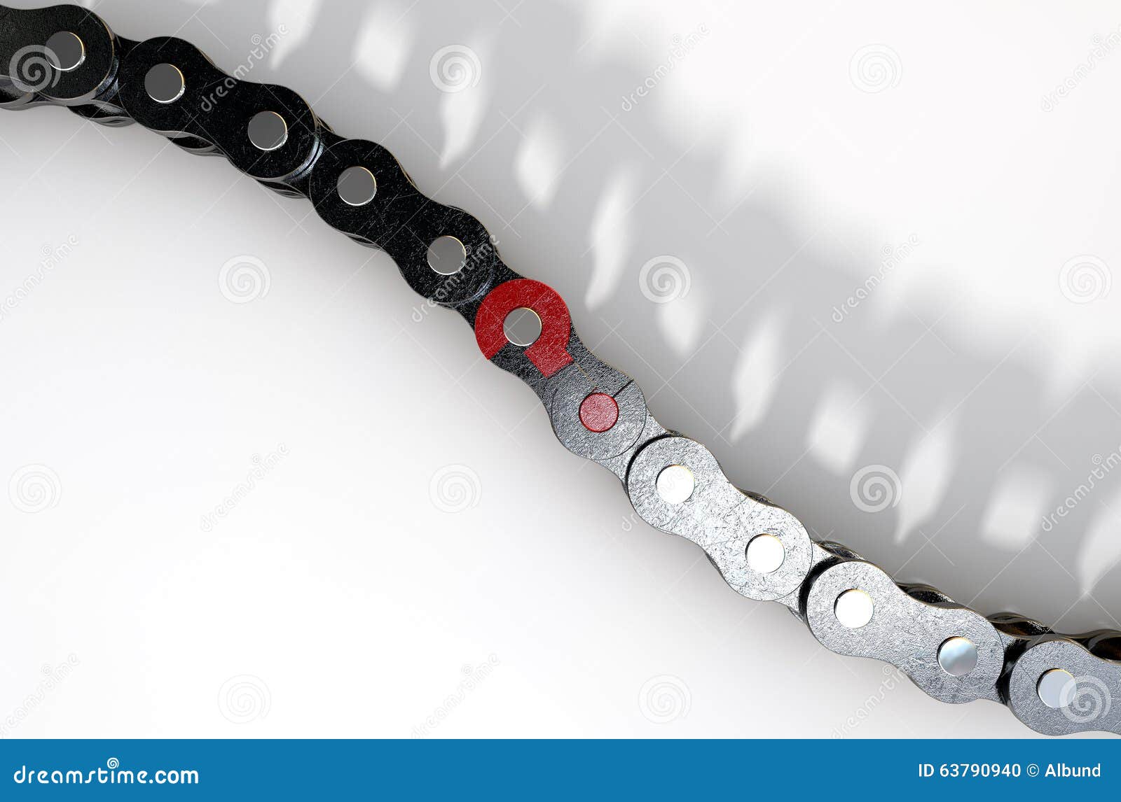 Chain Missing Link Question Mark Stock Image | CartoonDealer.com #34568989