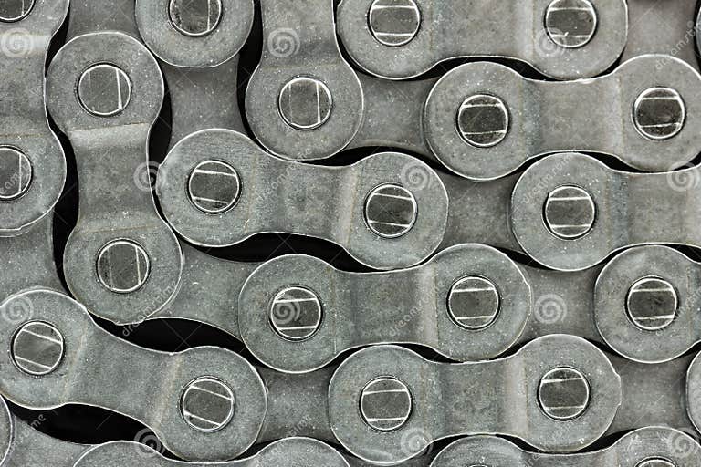 A bicycle chain pattern stock photo. Image of closeup - 41910842