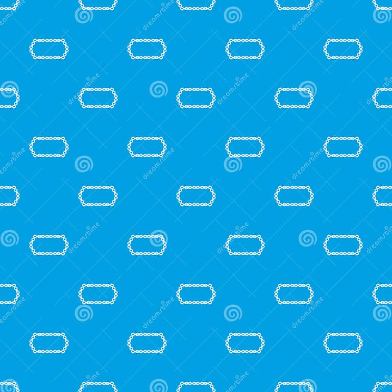 Bicycle Chain Pattern Seamless Blue Stock Vector - Illustration of ...
