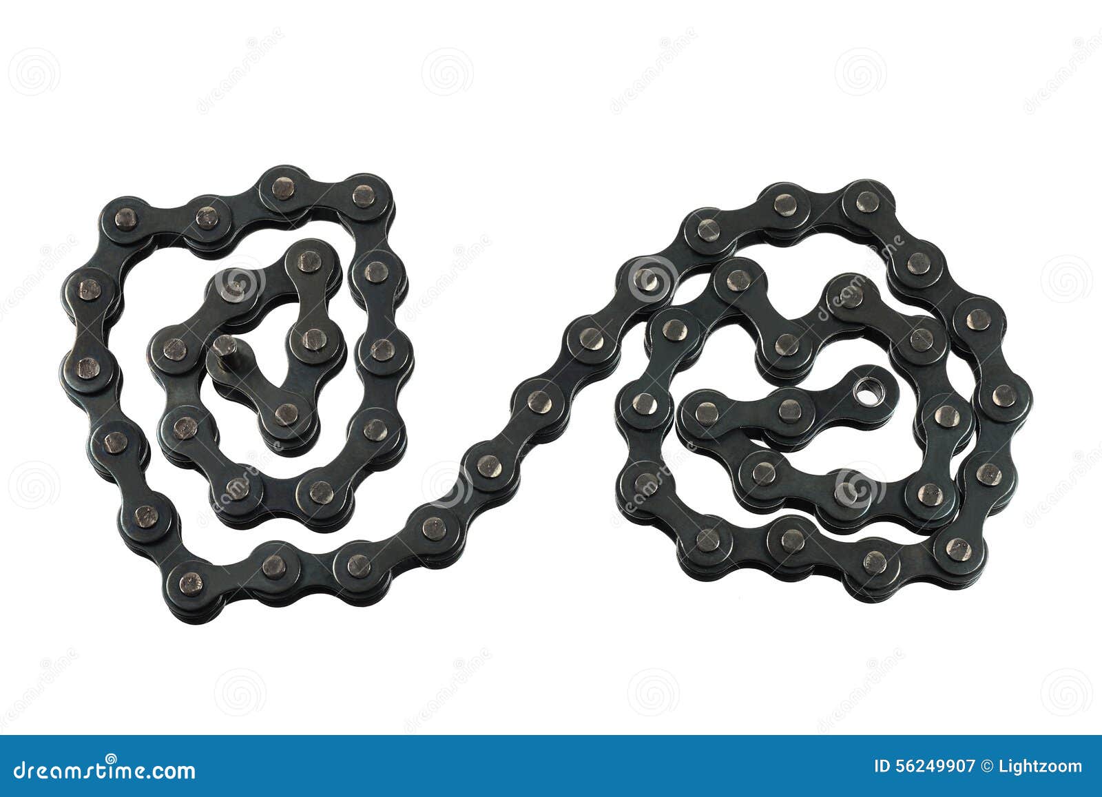 Bicycle Chain stock image. Image of chain, metal, studio - 56249907
