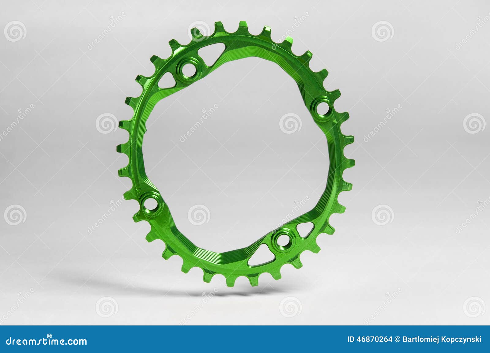 Bicycle chainring oval stock photo. Image of manufacturing - 46870264