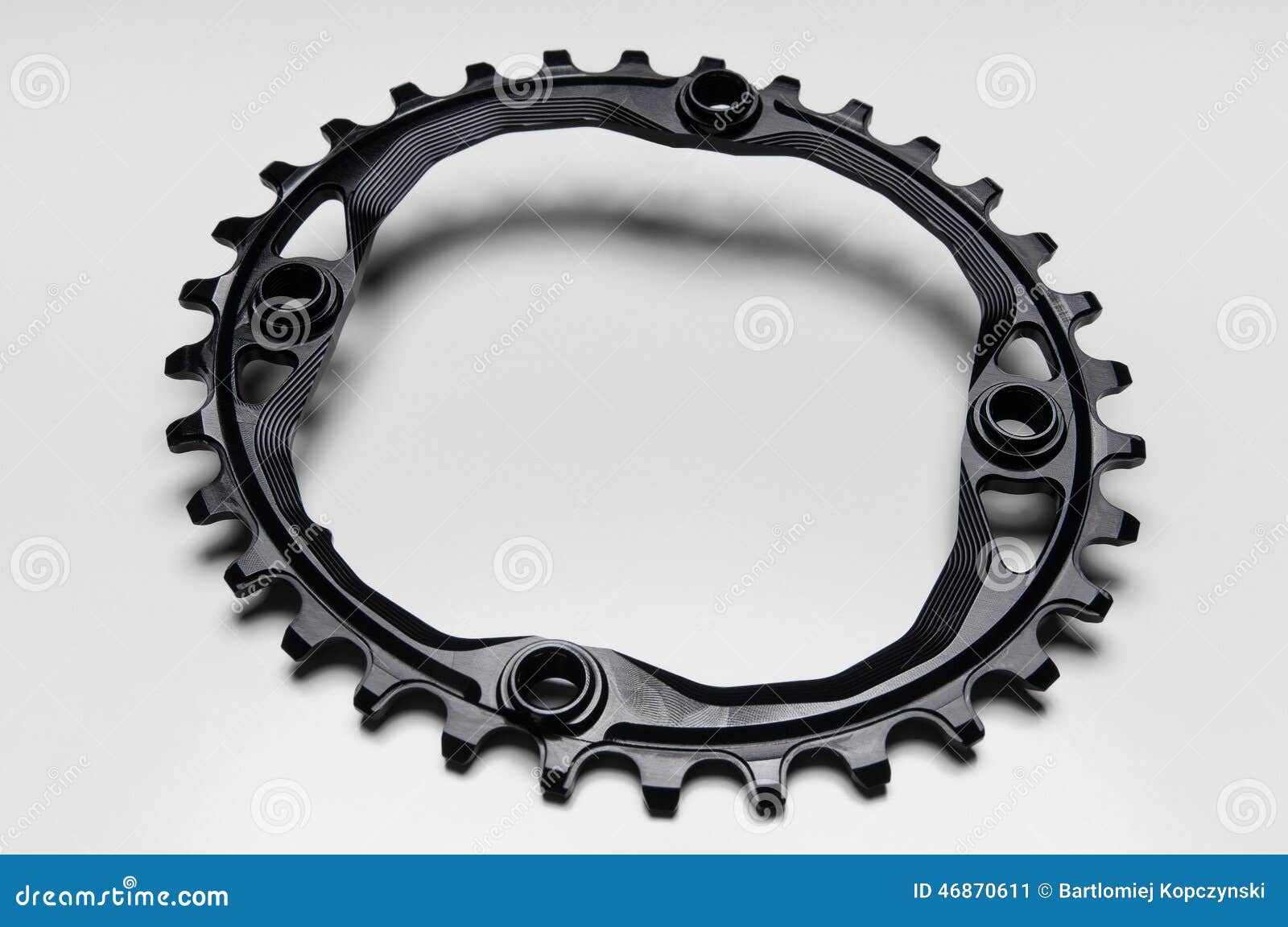 Bicycle chainring oval stock image. Image of cycle, chainring - 46870611