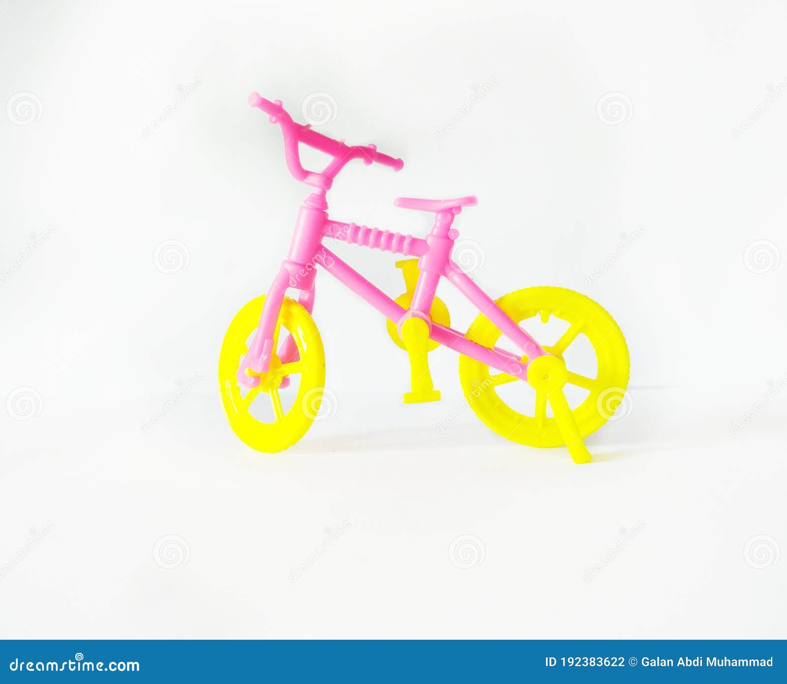 Bicycle for Children Isolated on White Background Stock Photo - Image ...