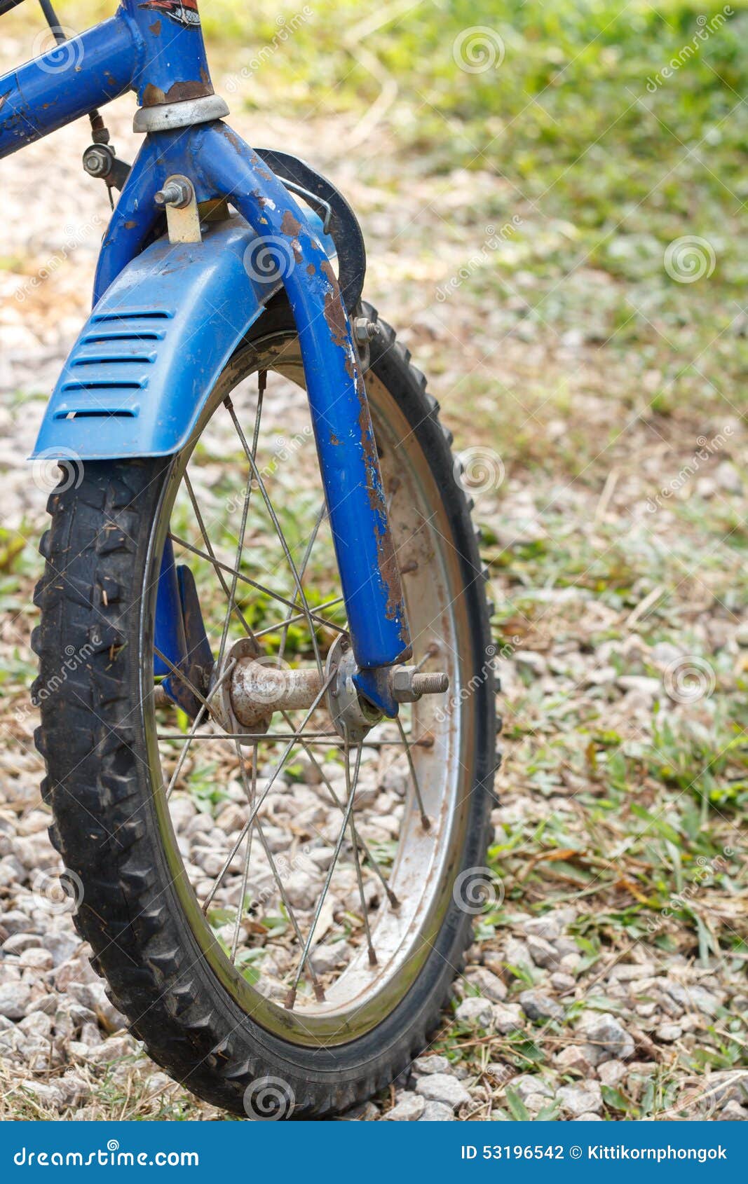 Bicycle close up. stock photo. Image of wheel, healthy - 53196542