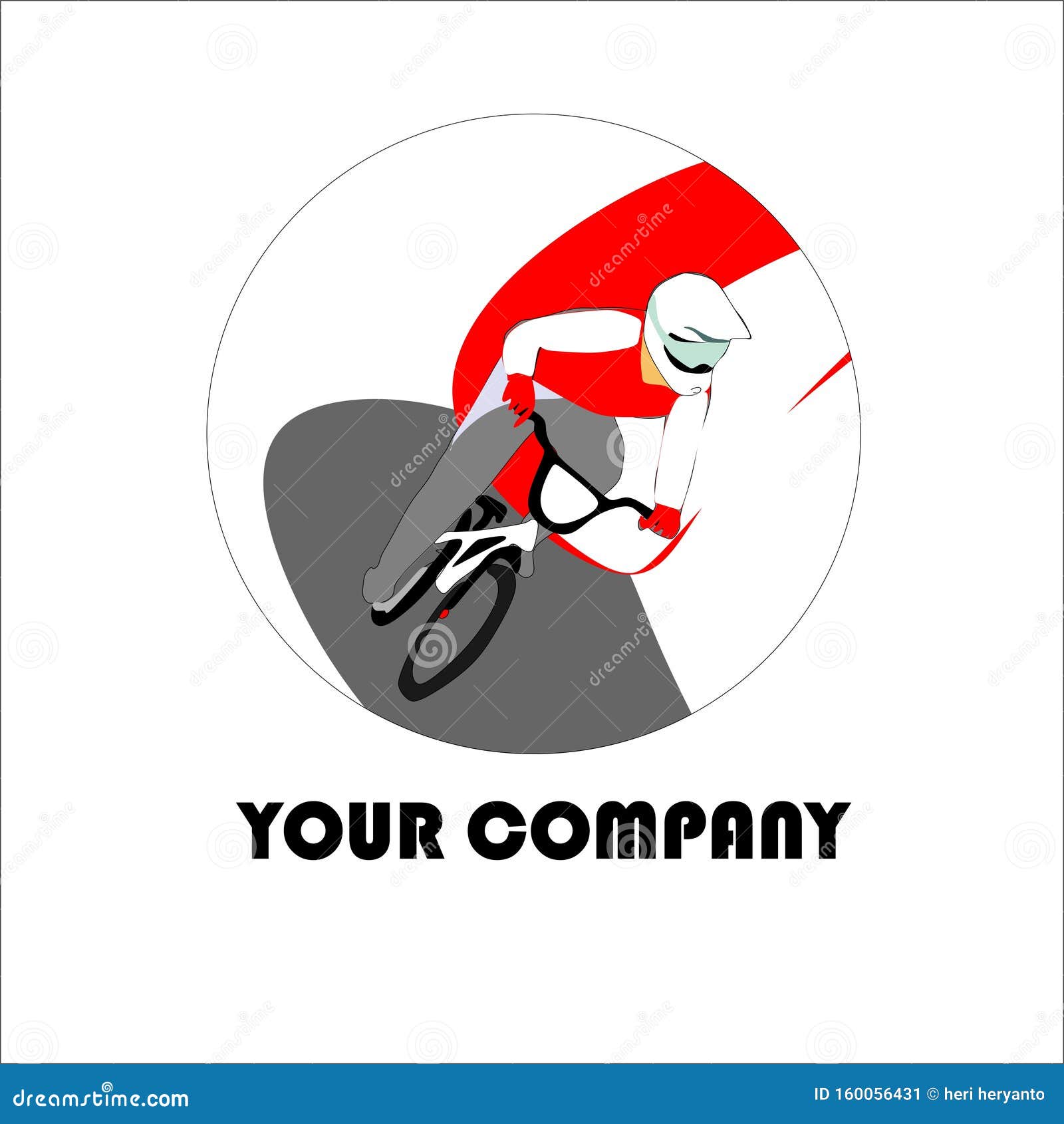 Bicycle Competition Logo. Bicycle Championship Symbol Stock ...