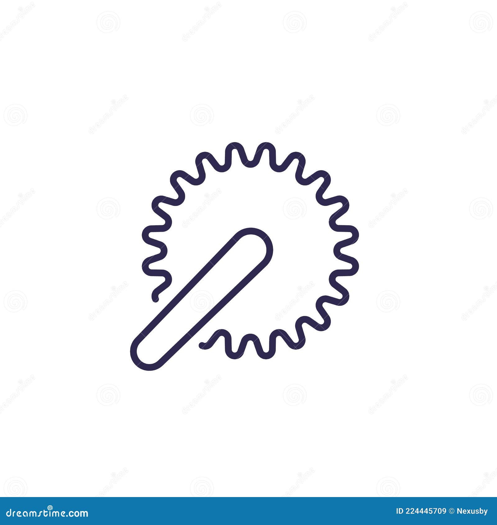 Bicycle Crank - Vector Drawing | CartoonDealer.com #1387265