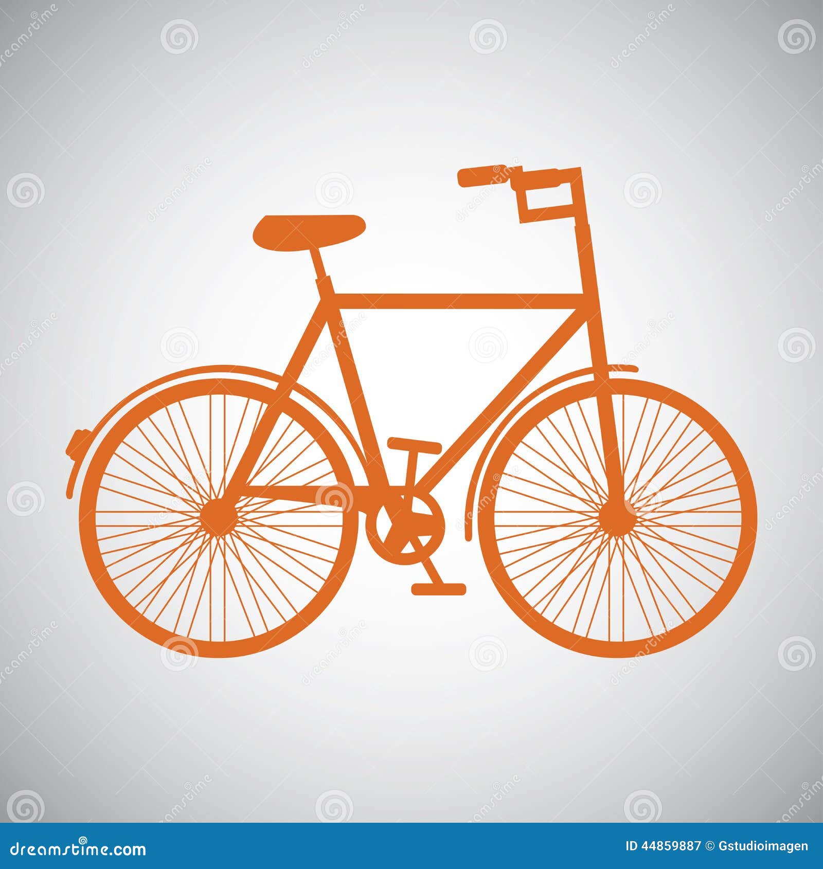 Bicycle design stock vector. Illustration of icon, vector - 44859887