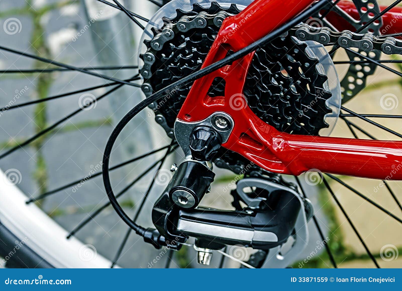 Bicycle detail 4 stock image. Image of frame, cyclist - 33871559
