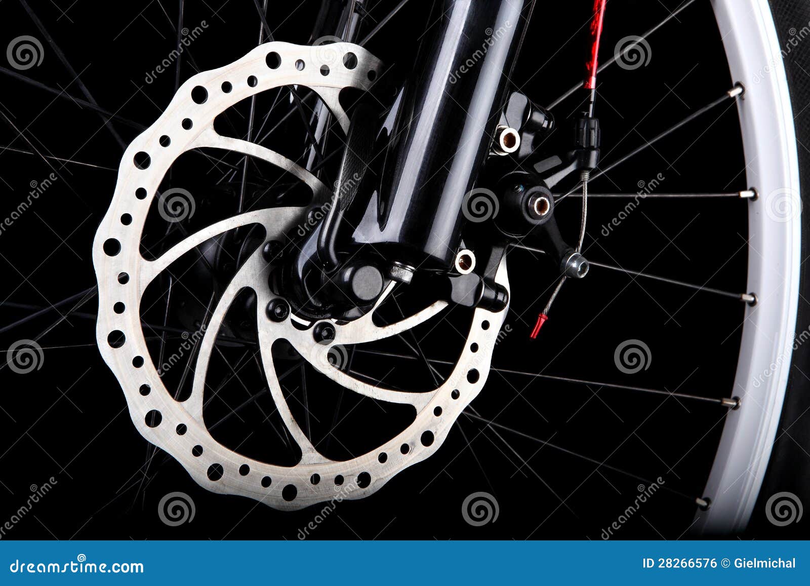 Bicycle disc brake stock photo. Image of metal, biking - 28266576