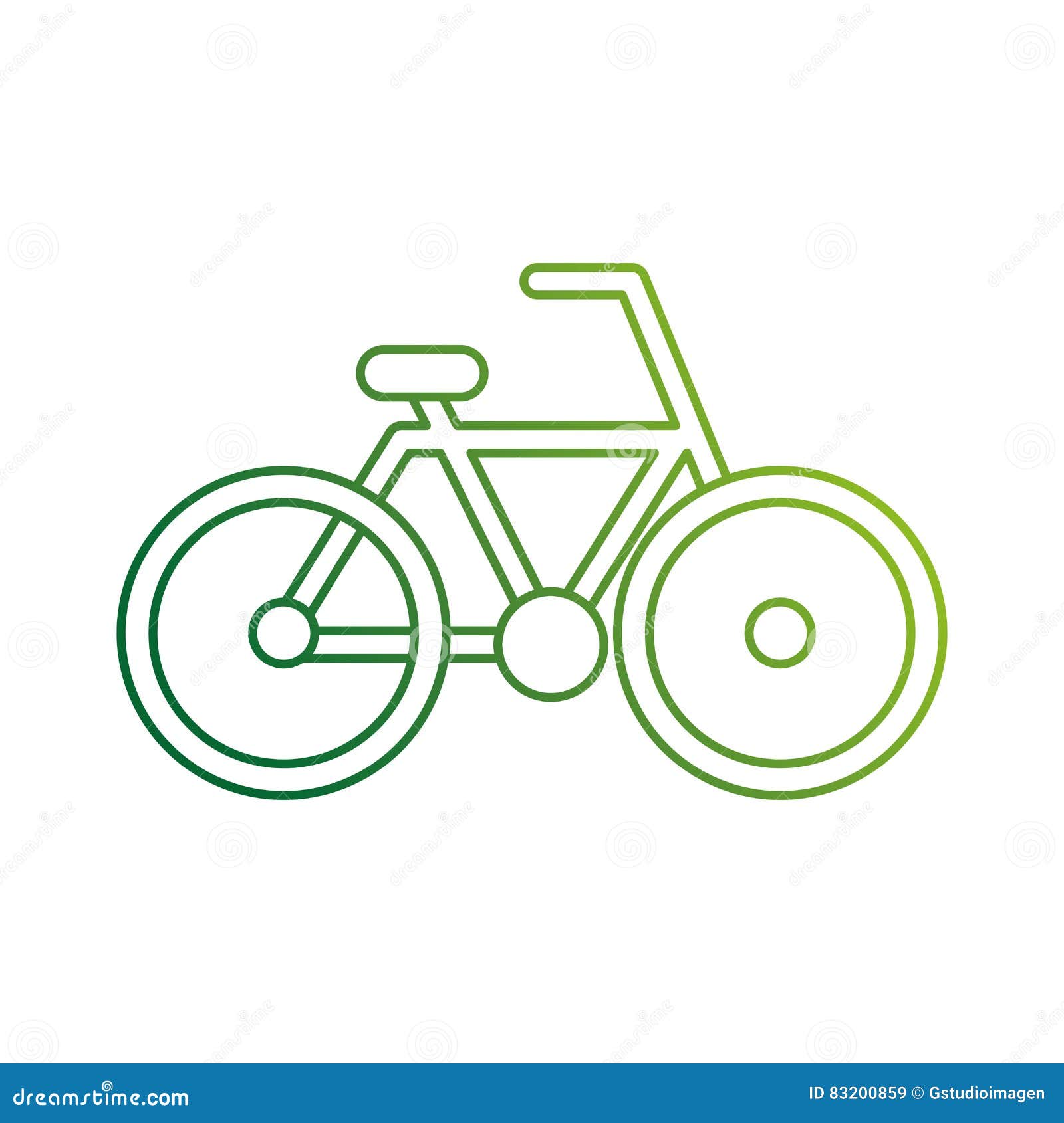 Bicycle Drawing Isolated Icon Stock Illustration - Illustration of icon ...