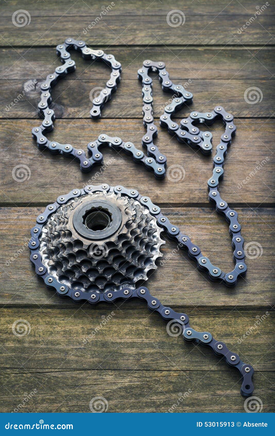 Bicycle gear cogwheel stock image. Image of gear, cogs - 53015913