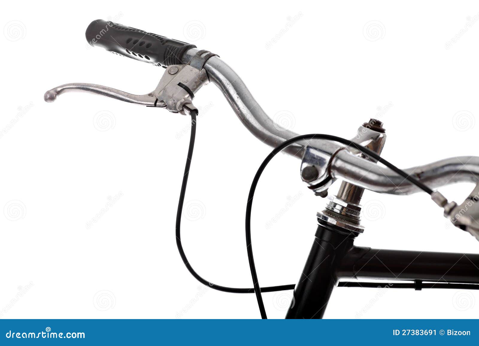 Bicycle handlebar stock image. Image of mechanism, activity - 27383691