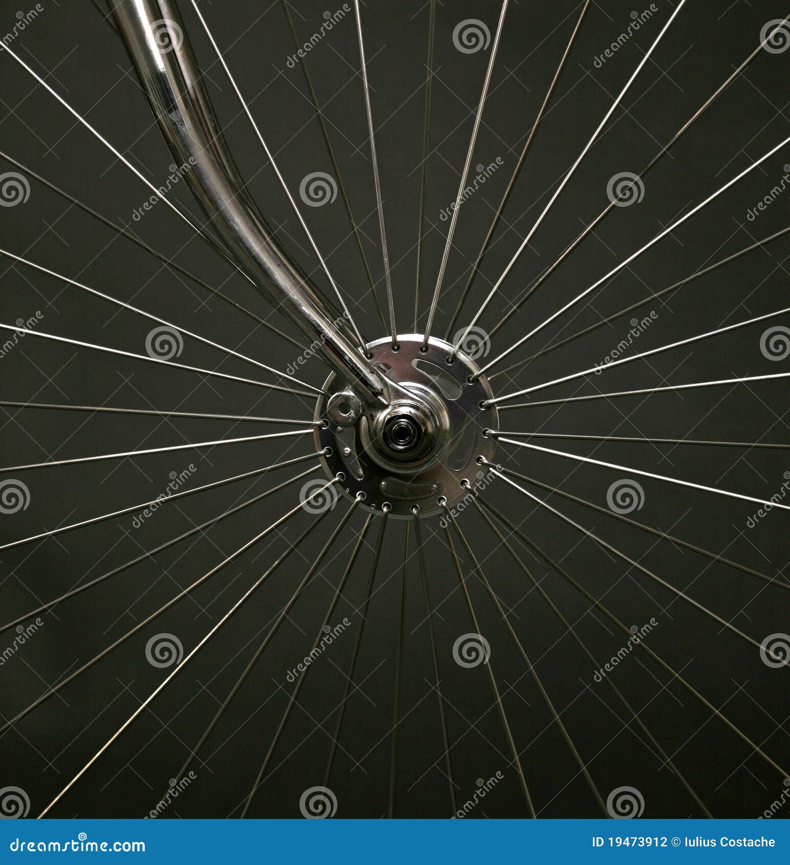 Bicycle hub stock photo. Image of bicycle, cycle, flange - 19473912