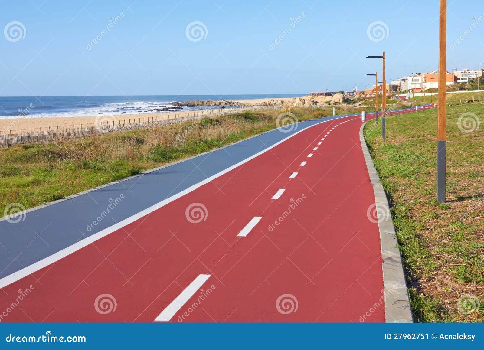 Bicycle lanes stock image. Image of track, bicycle, pavement - 27962751