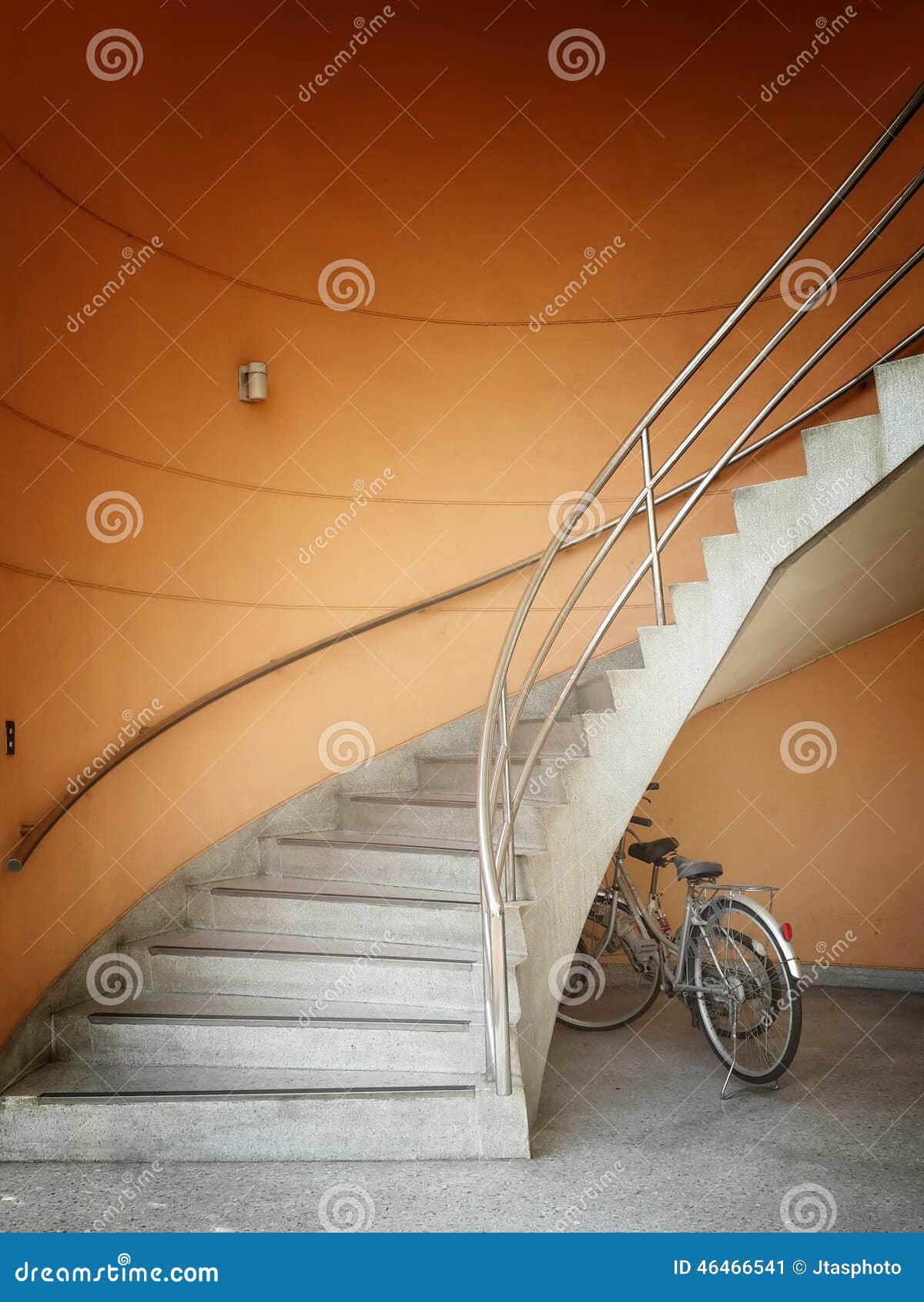 Bicycle editorial photo. Image of abstract, stair, bicycle - 46466541