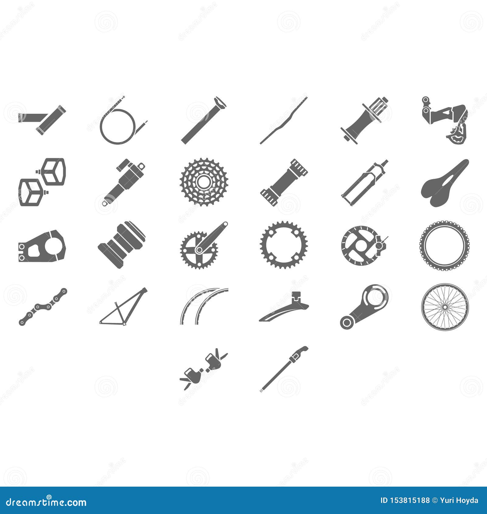 BW Icons - Spoke Tool Vector Illustration | CartoonDealer.com #193343044